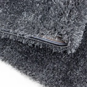 Vopi | Kusový koberec Brilliant shaggy 4200 grey - 80 x 250 cm