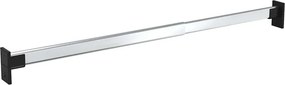 Teleskopické šatní tyče 4 ks stříbrné 58–100 cm 3102979
