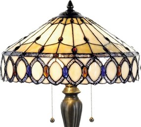 Stolní lampa Tiffany Show - Ø 40*58 cm