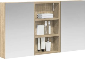 Sada koupelnových skříněk 3 ks 90 x 10,5 x 50 cm 3403666
