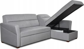 Sedací sestava LIVIA | malá sedací souprava + křeslo | 228x157 + 88 cm | rozkládací s úložným prostorem | VÝBĚR TKANIN