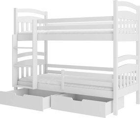 ADRK Furniture Dvoulůžková patrová postel ADA 200x90 CH-ADA-W-208-E1462