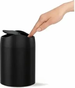 Simplehuman CW2100 Mini odpadkový koš na stůl 1.5 l černá
