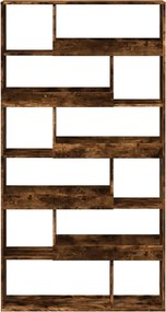 Dělicí stěna kouřový dub 100 x 33 x 187,5 cm kompozitní dřevo 3309505