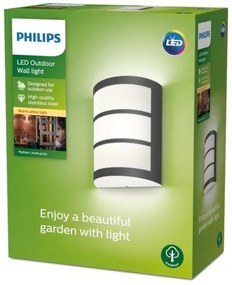 Philips - LED Venkovní nástěnné svítidlo PYTHON LED/6W/230V 2700K IP44
