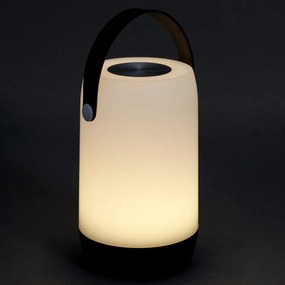 Bílá dotyková LED lampa NOMAD TAUPE