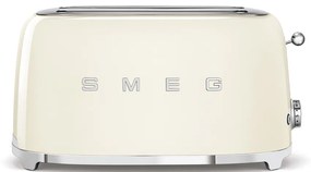 SMEG 50's Retro Style toustovač 4x2, krémový, TSF02CREU