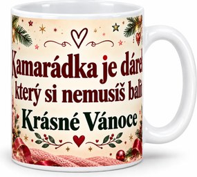 Vánoční hrnek pro kamarádku – 300 ml