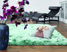 Modrý  koberec Cookie Ocean Rozměry: 70x140 cm