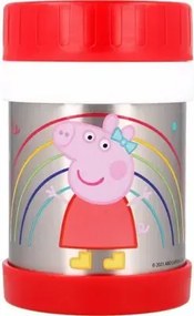STOR Termodóza na jídlo nerezová Prasátko Peppa 284 ml