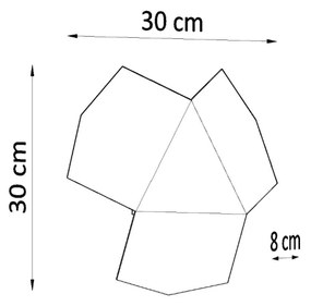 SOLIDO Nástěnné světlo, bílá SL.0424 - Sollux