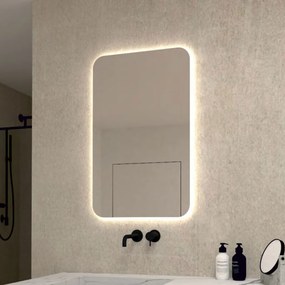 Comodo Zrcadlo s LED podsvícením po obvodu Nikoletta LED 16 Typ: bez vypínače, Rozměry (cm): 50x80 - (Nikoletta LED 16/50)