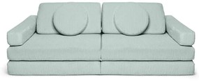 SHAPPY Velký multifunkční skládací bunkr z manšestru SOFA PURE Zvolte barvu: Světle růžová