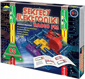 Tajemství elektroniky - rádio 80 experimentů na baterie od 6 let