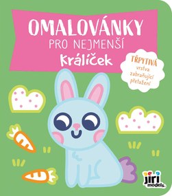 JIRI MODELS Omalovánky pro nejmenší Králíček 6