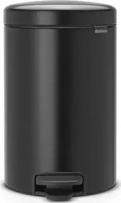 Brabantia Newicon pedálový odpadkový koš černá / 12 L / 25 x 41 cm
