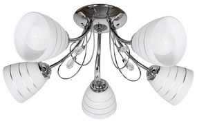 Candellux Přisazený lustr SIMPLI 5xE27/40W/230V CA0009