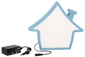 Dětská lampička HOUSE LED Candellux Modrá