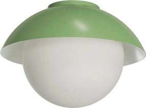 OS LUK60008 LUKIDA 2 stropní/nástěnné skleněné svítidlo zelená / bílá IP65 3000 K 20W LED - OSMONT