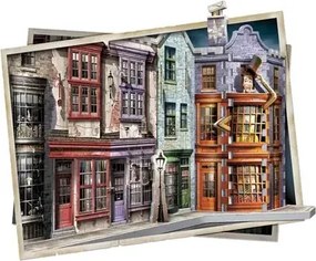 WREBBIT 3D puzzle Harry Potter: Příčná ulice / 450 dílků / od 14 let