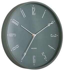 OnaDnes -20% Time for home Zelené nástěnné hodiny Grand 30 cm