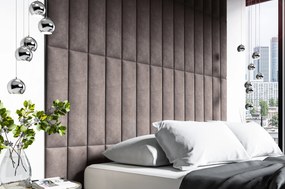 Eka Čalouněný panel Trinity 40 x 15 cm - Tmavě hnědá 2308