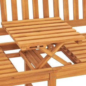 3místná zahradní lavice se stolkem 150 cm masivní teakové dřevo,  316631