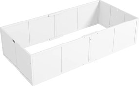 PawHut porodní box pro štěňata, výběh pro štěňata s nastavitelnými vchody, protiskluzová ohrádka pro malé až velké psy, 196 x 96 x 48 cm, jedlové dře…