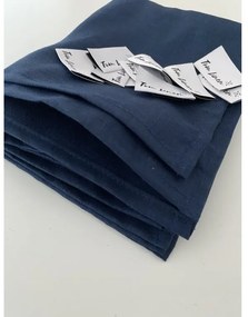 Tom Linen Lněná utěrka Navy Washed Velikost: 50x50cm