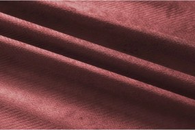 Zatemňovací závěs ELVIO VELVET 140x250 cm, starorůžový Zavěšení: Kovové kroužky