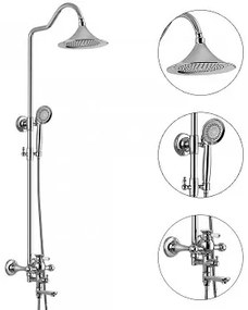 Retro sprchová baterie SLN-5870-chrom