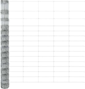 Svařované drátěné ploty s hroty 50 x 1,6 m Pozinkovaná ocel 3351466