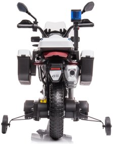 Dětská elektrická motorka BestBerg BBCC-80W – BMW F 850 GS / nosnost 30 kg / Li-Ion baterie / policie