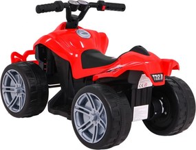Ramiz Čtyřkolka Little Monster na baterie pro nejmenší červená + pohon 25W