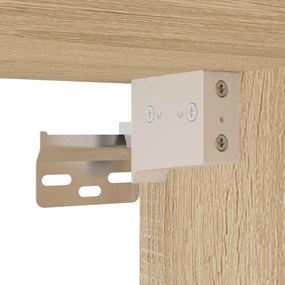 Skříň highboard dub sonoma 69,5 x 34 x 180 cm kompozitní dřevo 3199668