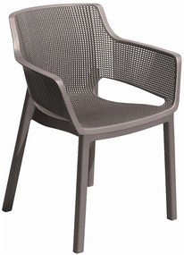 KETER ELISA Zahradní židle, 57,7 x 62,5 x 79 cm, cappuccino 17209499