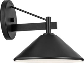 Venkovní světlo na fasádu Elstead Ripley M LED 8W IP44 Černá