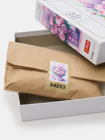 Sinsay - Puzzle s motivem kytice květin Trefl 200 pack - růžová