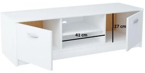 Casarredo TV stolek MARK 027 bílá