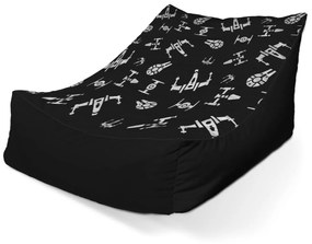 Sablio Sedací vak Lounge Star Wars Vesmírné lodě Pattern - 80 x 95 x 50 cm