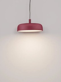 Vínové hliníkové LED stmívatelné závěsné svítidlo ø 40 cm Noelia – Nova Luce
