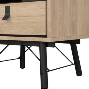 FALCO Noční stolek Rain 1s jackson hickory