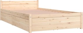 Rám postele se zásuvkami 90 x 200 cm 3103483