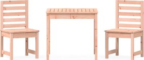 3dílný zahradní bistro set masivní dřevo douglasky 3154676