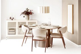 House Nordic Jídelní set DELPHI & CAVI 140×140 cm 7778031-S