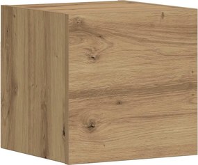 Nástěnné TV skříňky 3 ks dub artisan kompozitní 3328962