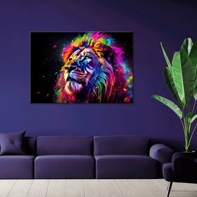 Gario Obraz na plátně Barvy a lev Rozměry: 60 x 40 cm