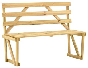 Zahradní lavice 120 cm impregnované borové dřevo 315393