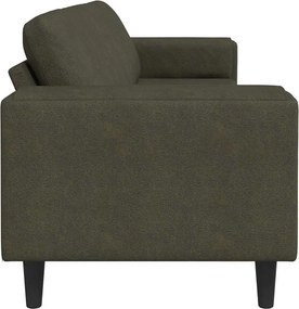 Pohovka do obývacího pokoje Armádně zelená 250 x 77 x 76 cm 3335111