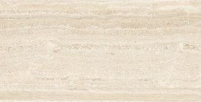 Mexen Neo Travertino Matná rektifikovaná glazovaná gresová dlaždice Crema G1, podlahová a nástěnná 120 x 60 cm